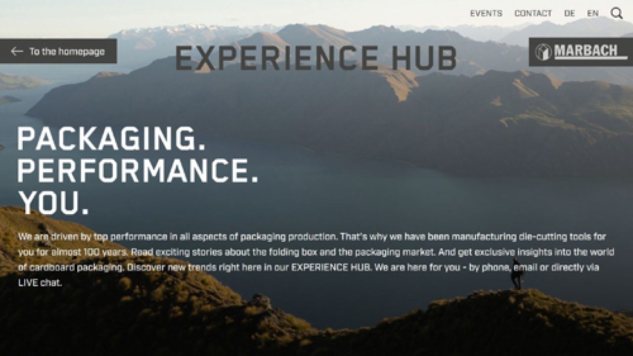 Experience Hub successfully launched – ThePackagingPortal.com