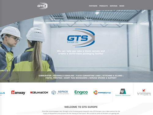New website for GTS Europe – ThePackagingPortal.com
