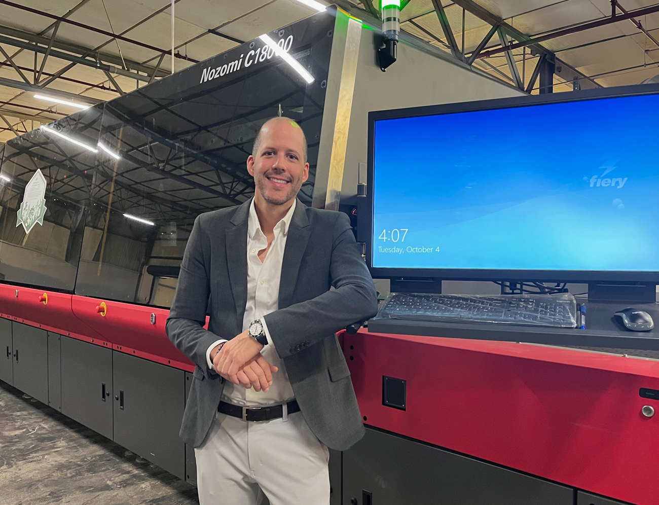 Collazo Group Installs the First EFI Nozomi Digital Printer in the ...