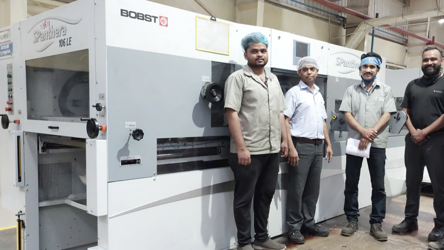 BOBST breathes life into two old SPanthera die-cutters at Parksons ...