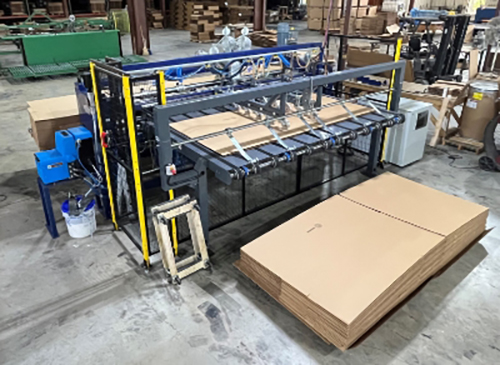 Gazzella stitcher for Cumberland Container – ThePackagingPortal.com