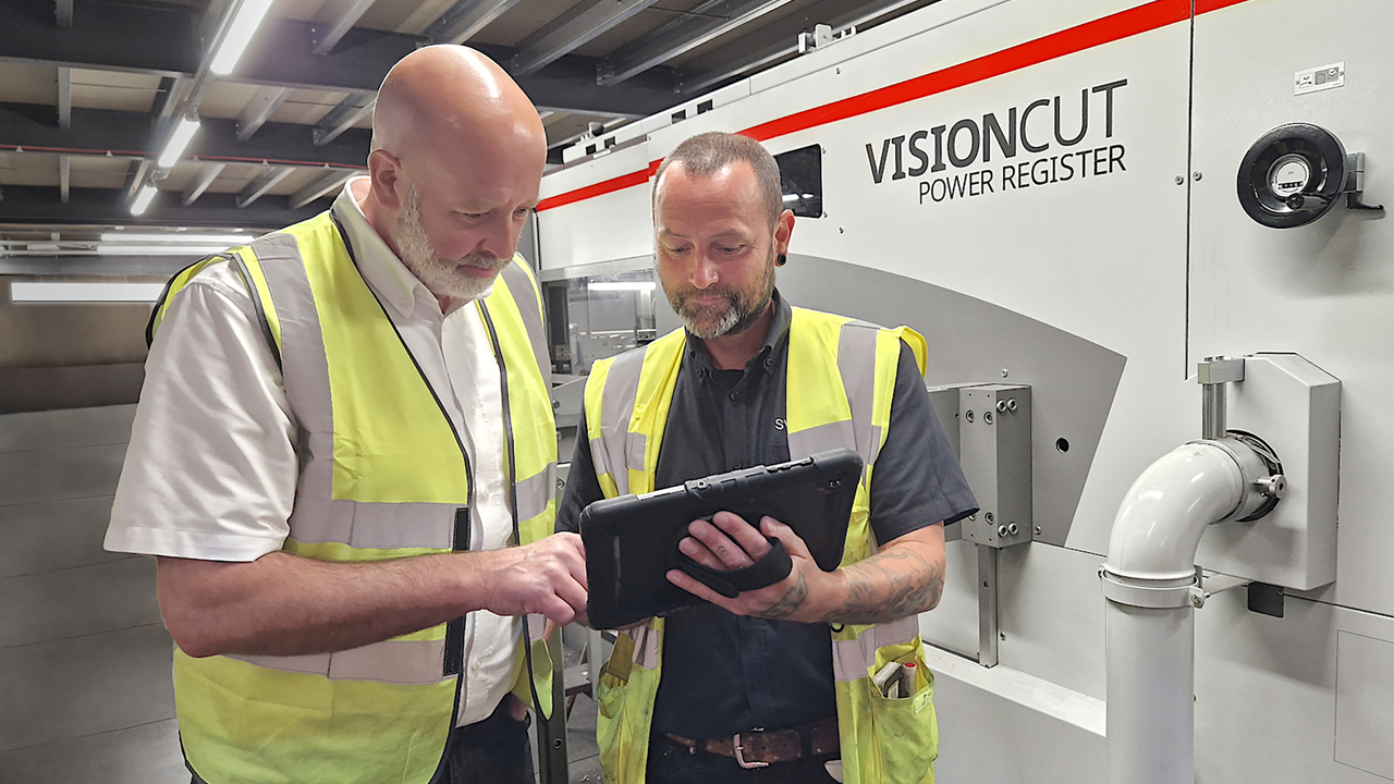 BOBST Connect works across a mixed equipment portfolio at Swanline ...